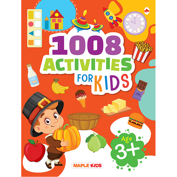 Brain Activity Book for Kids - 1008 activities for Age 3+ — Maple Press