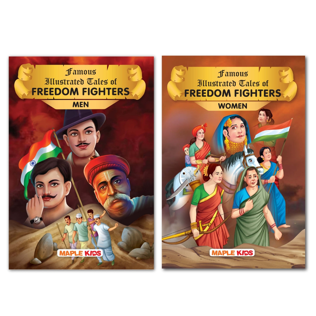 Indian Freedom Fighters (Set of 2 Books) — Maple Press