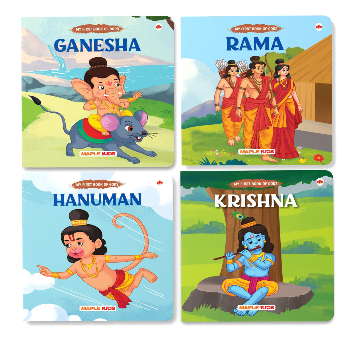 Story Book for Kids (Set of 4 Books) - Illustrated Board Books for Chi ...