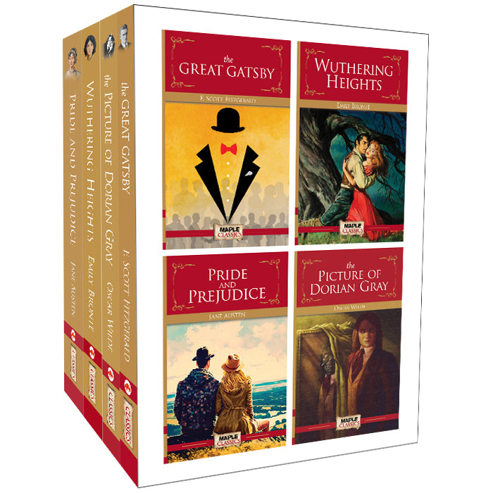 Worlds Greatest Classics (Set of 4 Books) - Pride and Prejudice, Wuthe ...