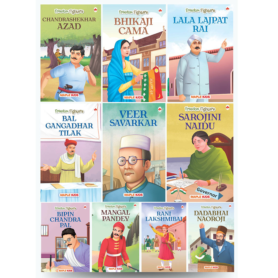 Freedom Fighters (Set of 10 Books) — Maple Press