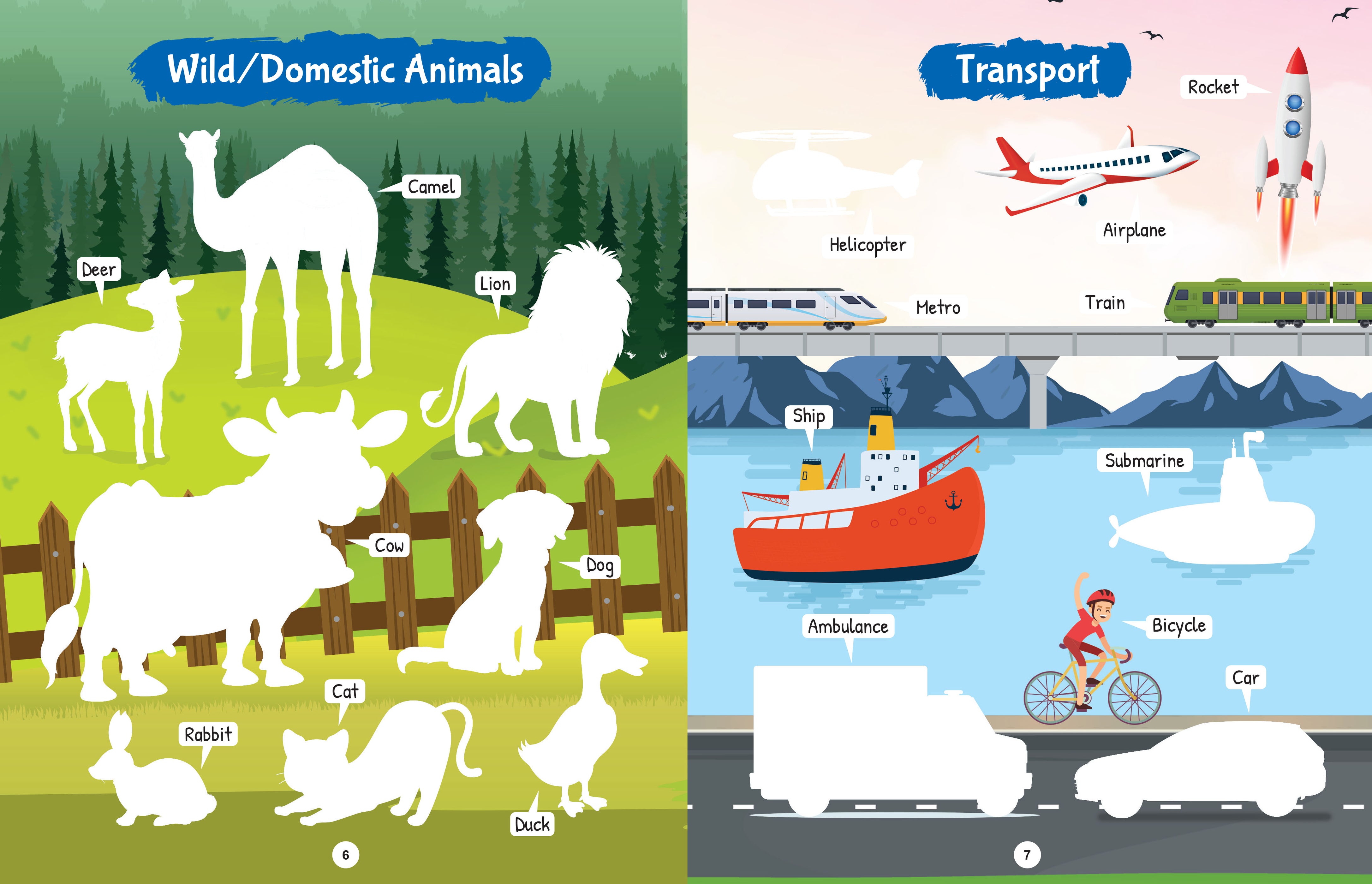 My first Sticker book - Words — Maple Press