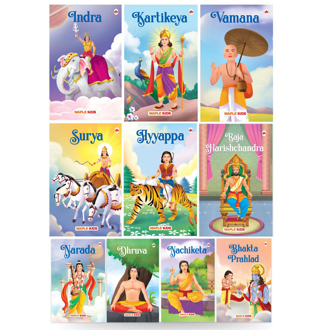 Story Books for Kids (Set of 10 Books) - Mythology Books for Children ...