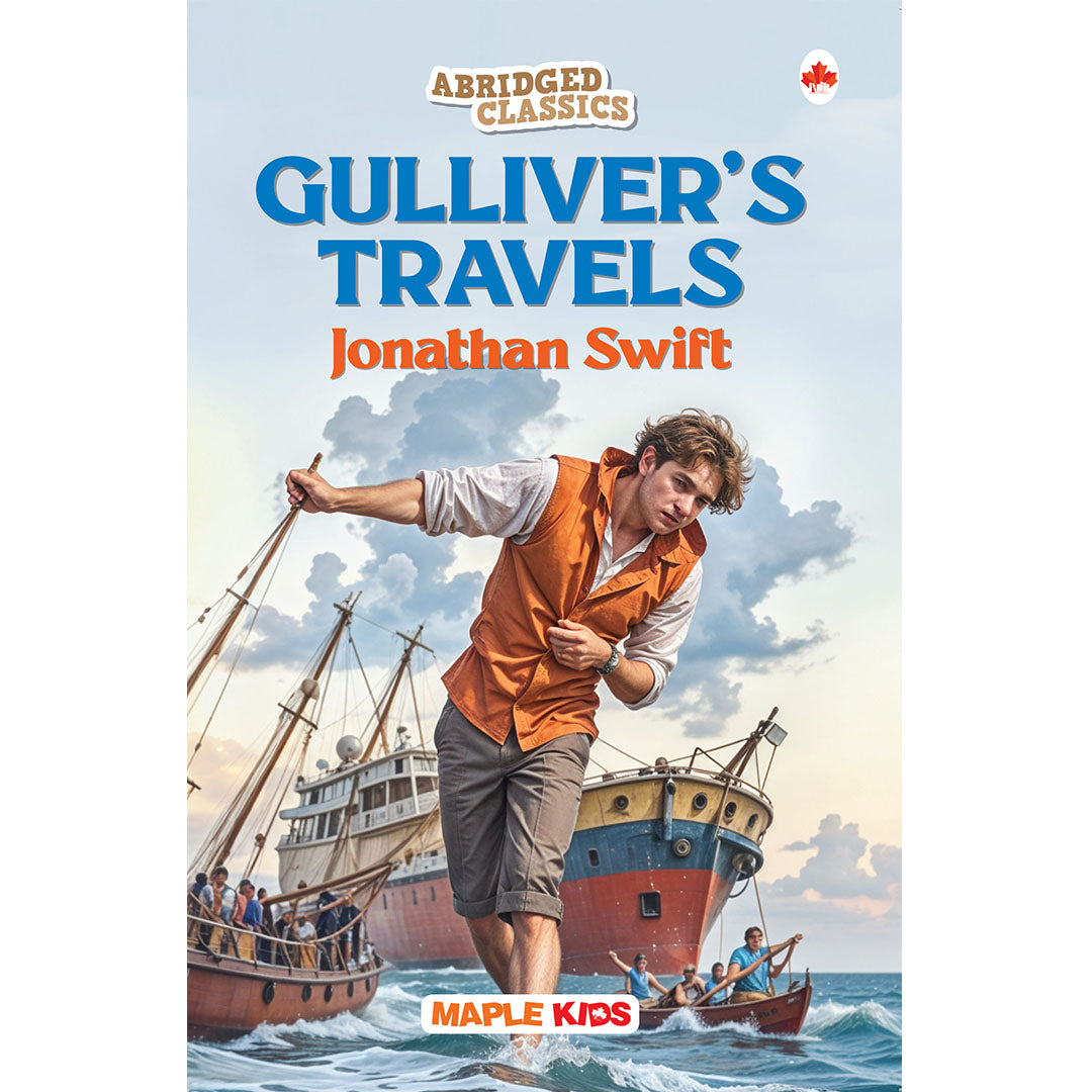 Gulliver's Travels (Abridged Classics) (Illustrated) - Novel — Maple Press