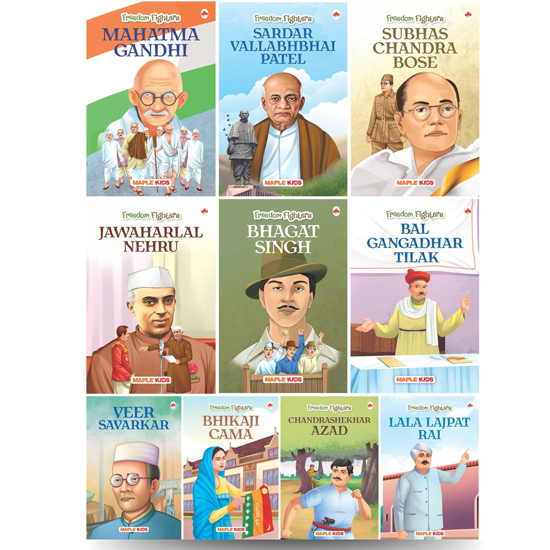 Freedom Fighters (Set of 10 Books) — Maple Press