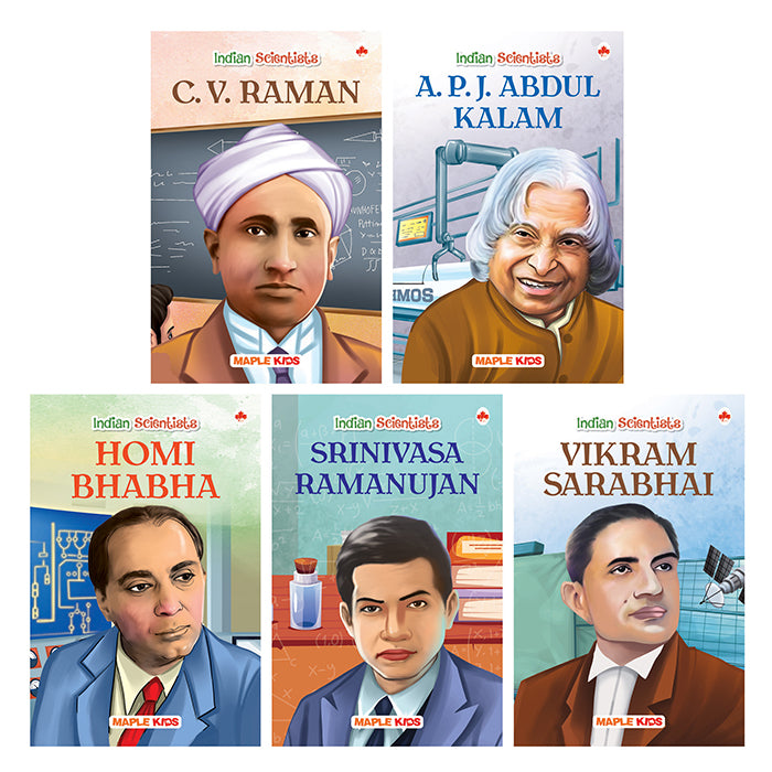 Indian Scientists (Set of 5 Books) — Maple Press
