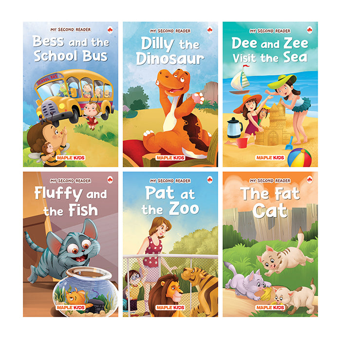 Story Book for Kids - Second Reader (Illustrated) (Set of 6 Books ...