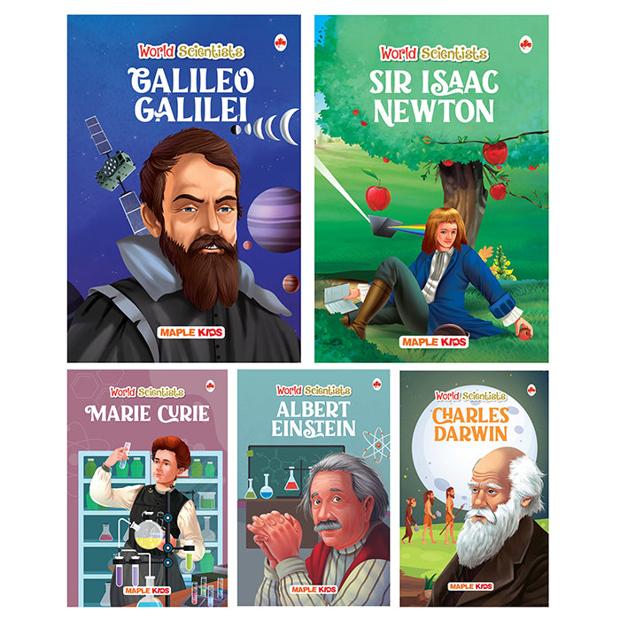World Scientists (Set of 5 books) — Maple Press