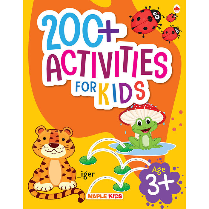 Brain Activity Book for Kids - 200+ Activities for Age 3+ — Maple Press