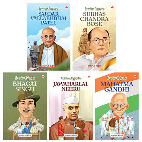 Freedom Fighters (Set of 5 Books) — Maple Press