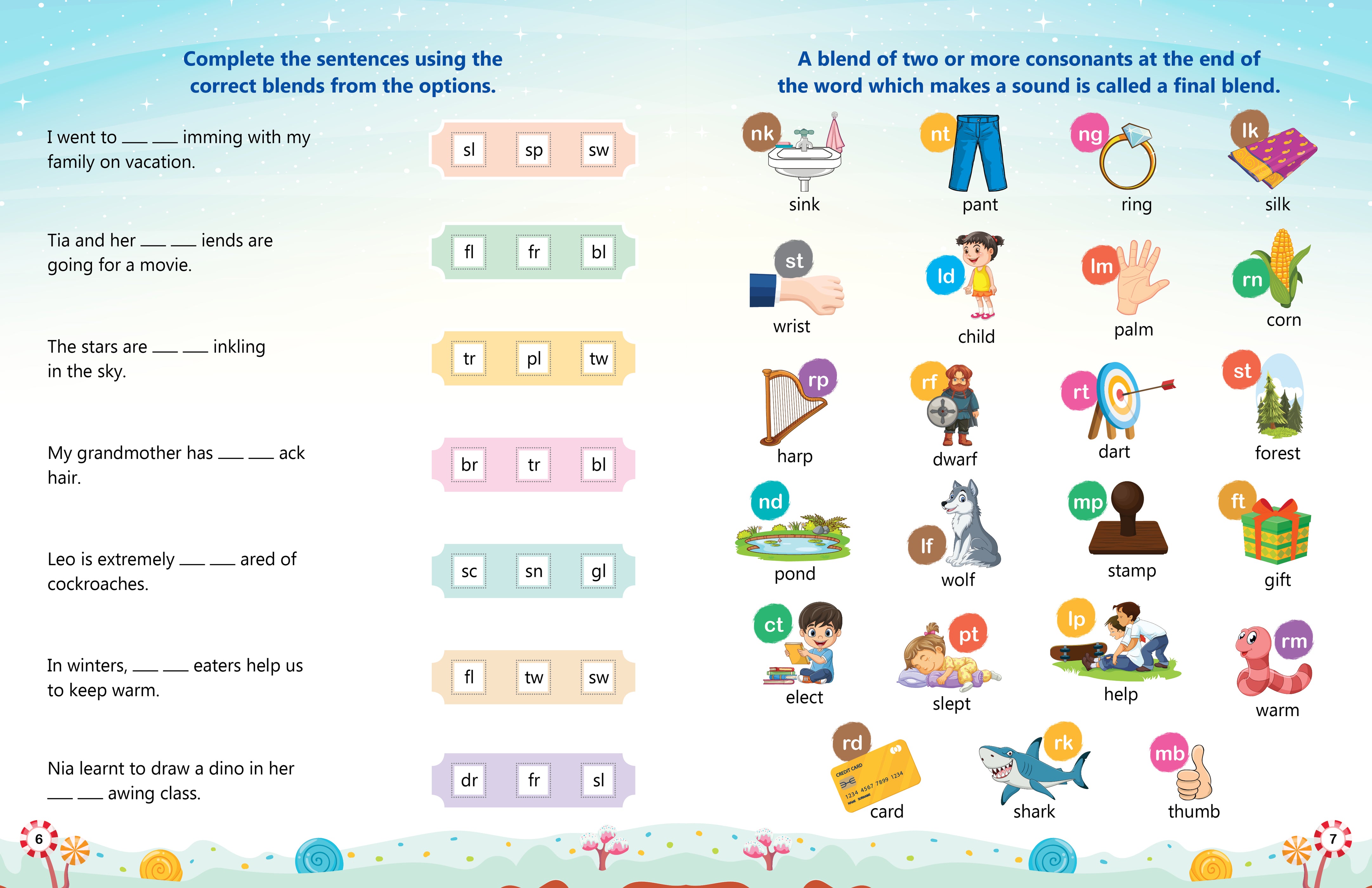 Phonics Reader (Set of 4 Books) - Alphabet Sounds, Short and Long Vowe ...