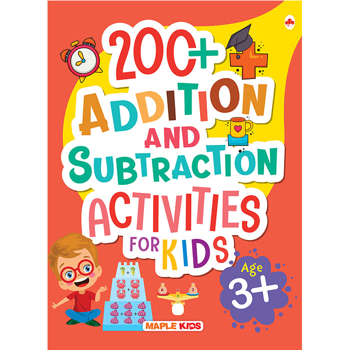 Math Activity Book - 200+ Addition and Subtraction — Maple Press